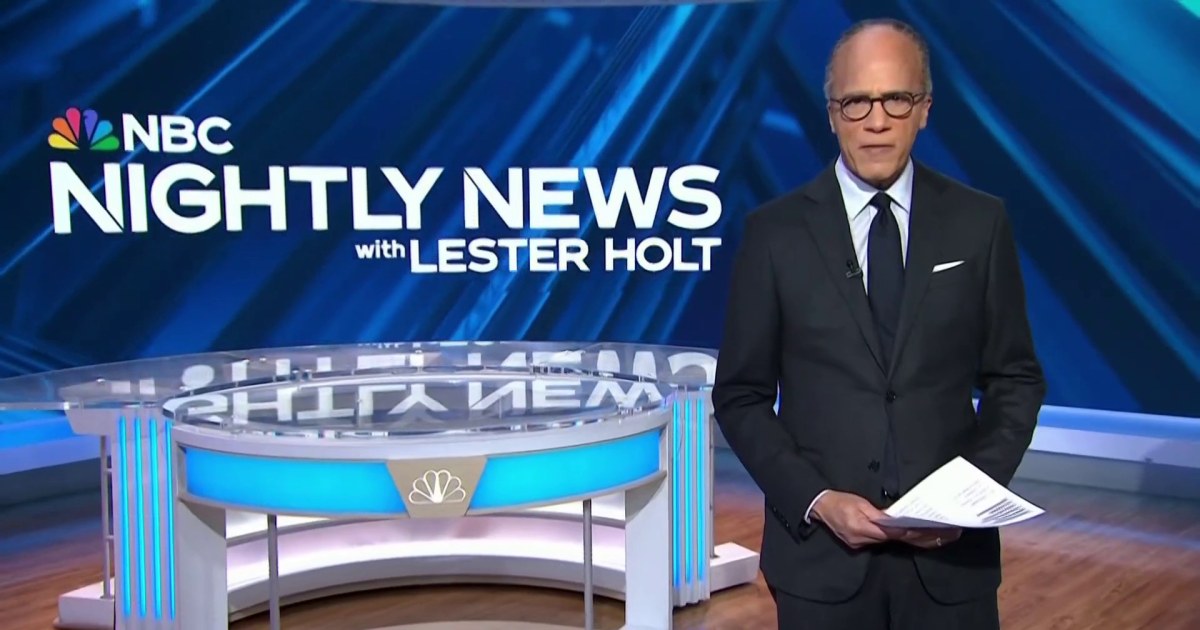 Nightly News Full Broadcast (January 11th)
