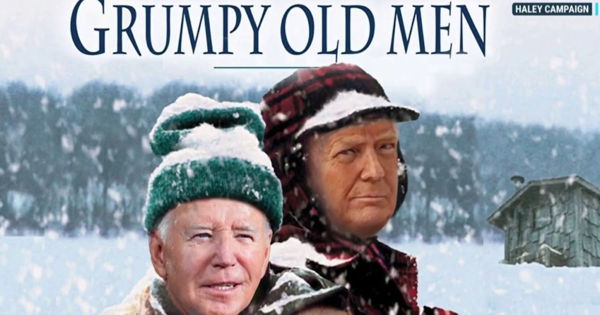 Haley calls Trump and Biden 'grumpy old men' in new campaign ad
