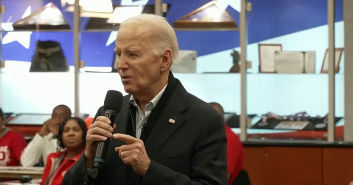 President Biden makes pitch for union support as he faces tight ...