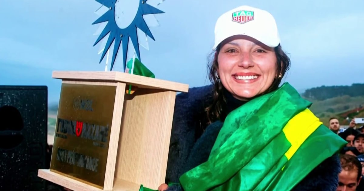 Meet 2024 Nazaré Big Wave champion Maya Gabeira