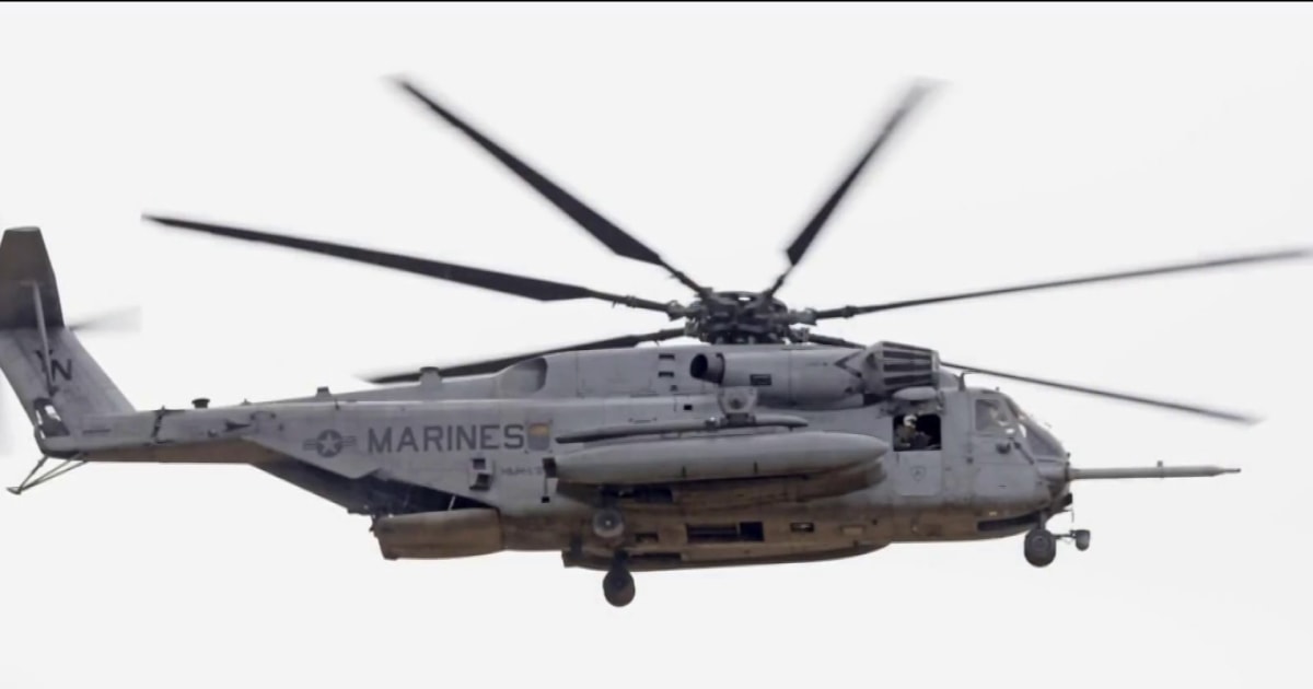 Search for 5 Marines continues after missing helicopter found