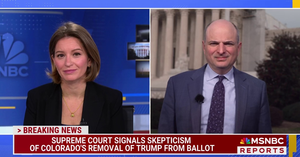 'The law and the constitution are clear' Noah Bookbinder on Trump's ...