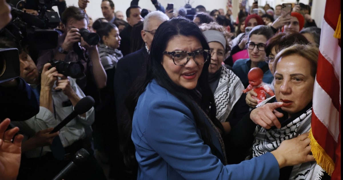 Rashida Tlaib critical of Biden admin's role in Israel-Hamas war