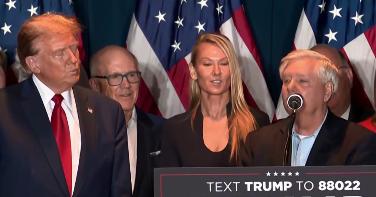 Lindsey Graham gets booed during Trump South Carolina victory remarks