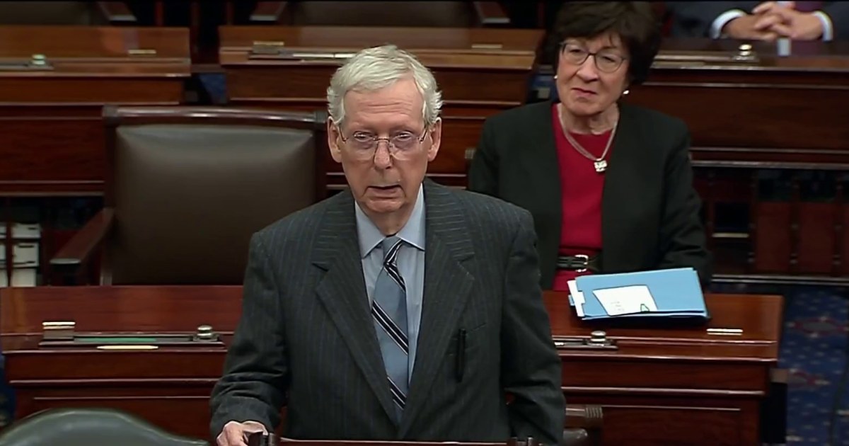 McConnell announces he will step down as GOP leader