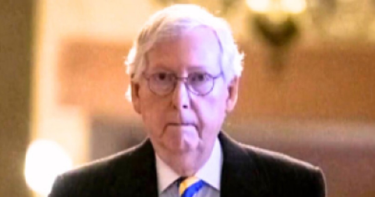 McConnell to step down as the Senate Republican leader in November