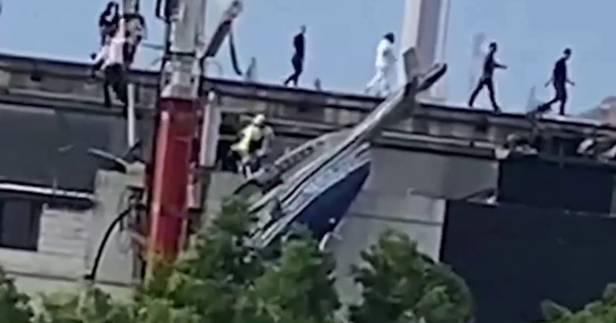 Video shows helicopter crashing in Colombia moments after take off
