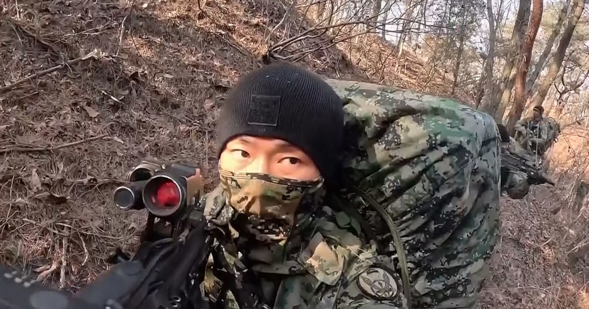 U.S. and South Korean special forces conduct drill near North Korea