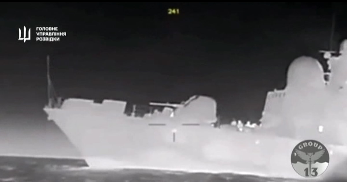 Video said to show Ukrainian attack on Russian warship off Crimea