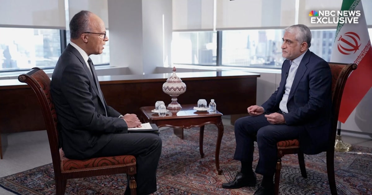 Iran’s U.N Ambassador: Extended Interview (Part 1)