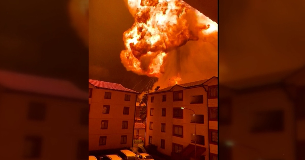 Video shows huge fireball after massive gas explosion in Nairobi