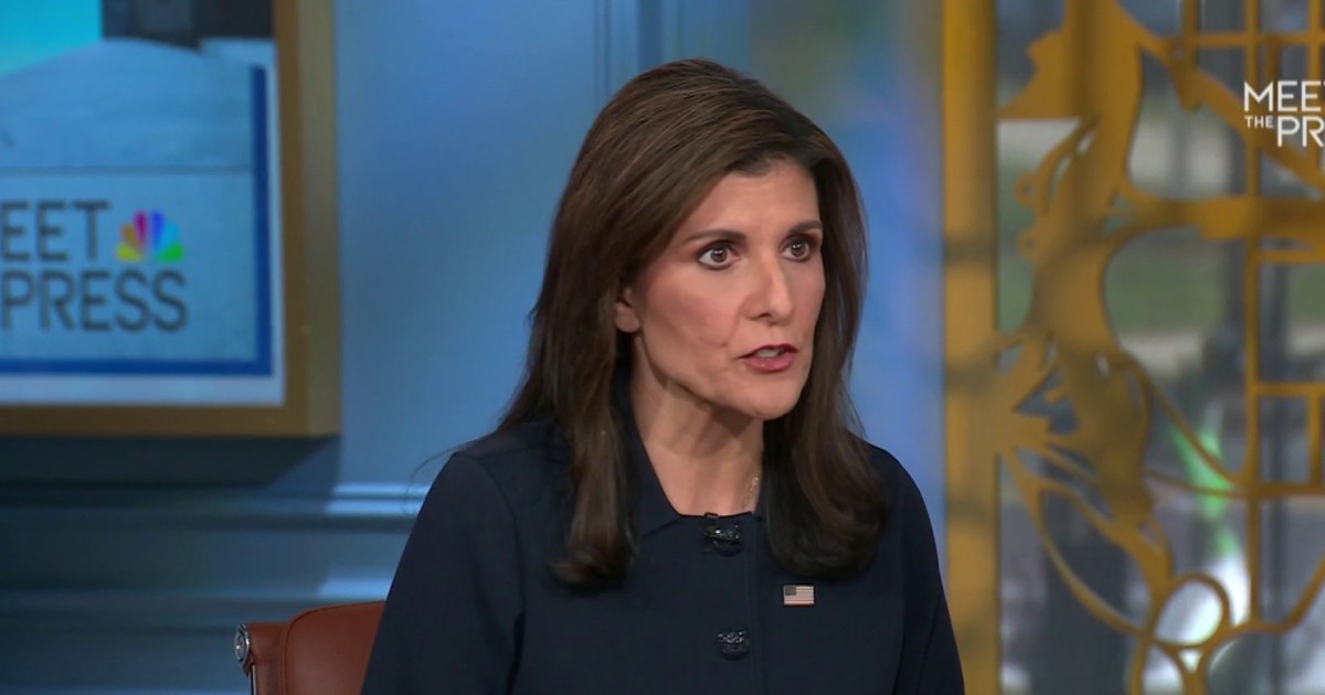 Nikki Haley speaks out about Trump's legal cases and the coming election