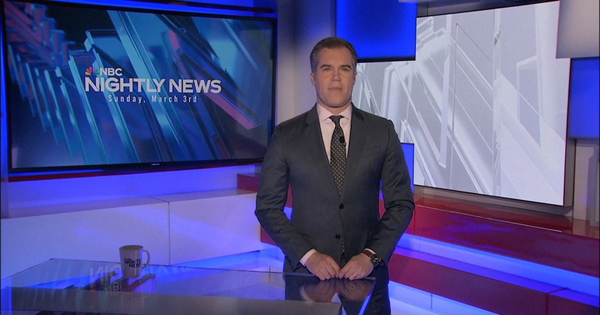 Nightly News Full Broadcast (March 3rd)