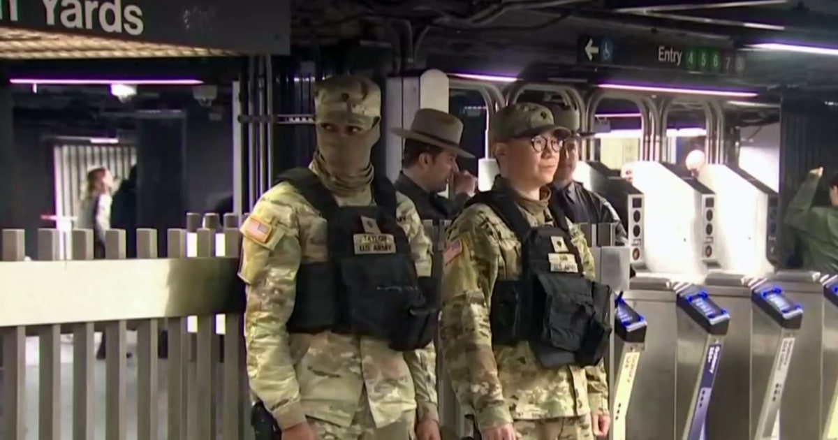 New York governor deploys National Guard to protect subway riders