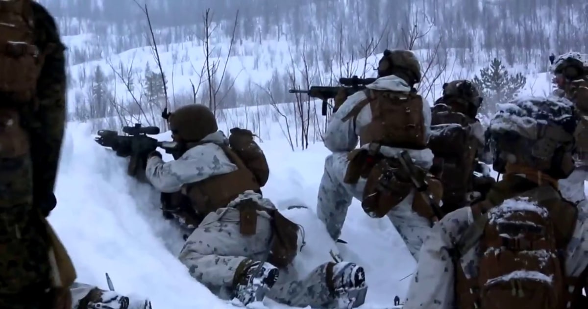 An exclusive look at U.S. Marines training in the Arctic