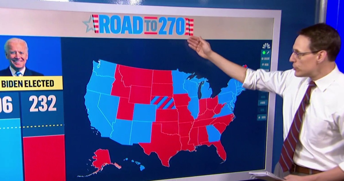 Steve Kornacki maps the road to 270 at start of the campaign