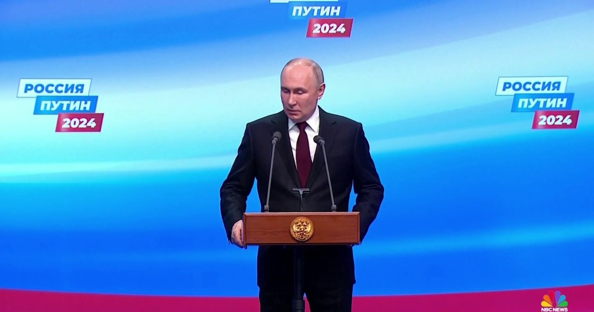 Russian President Putin projected to win re-election as dissidents ...