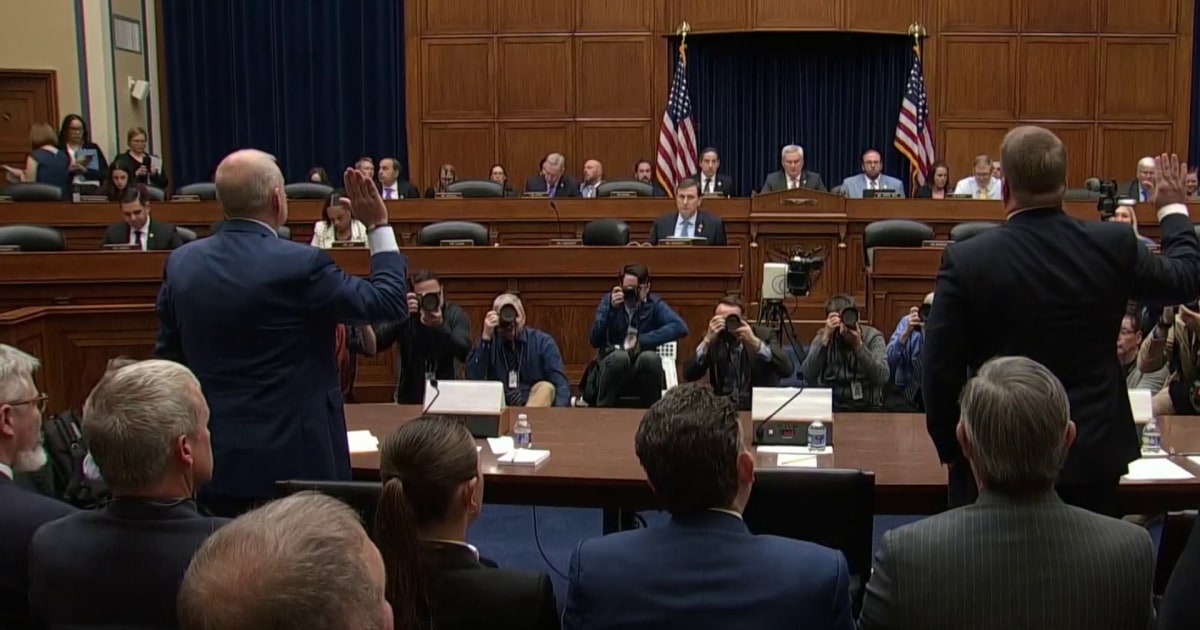 Fireworks at House hearing in Biden impeachment inquiry