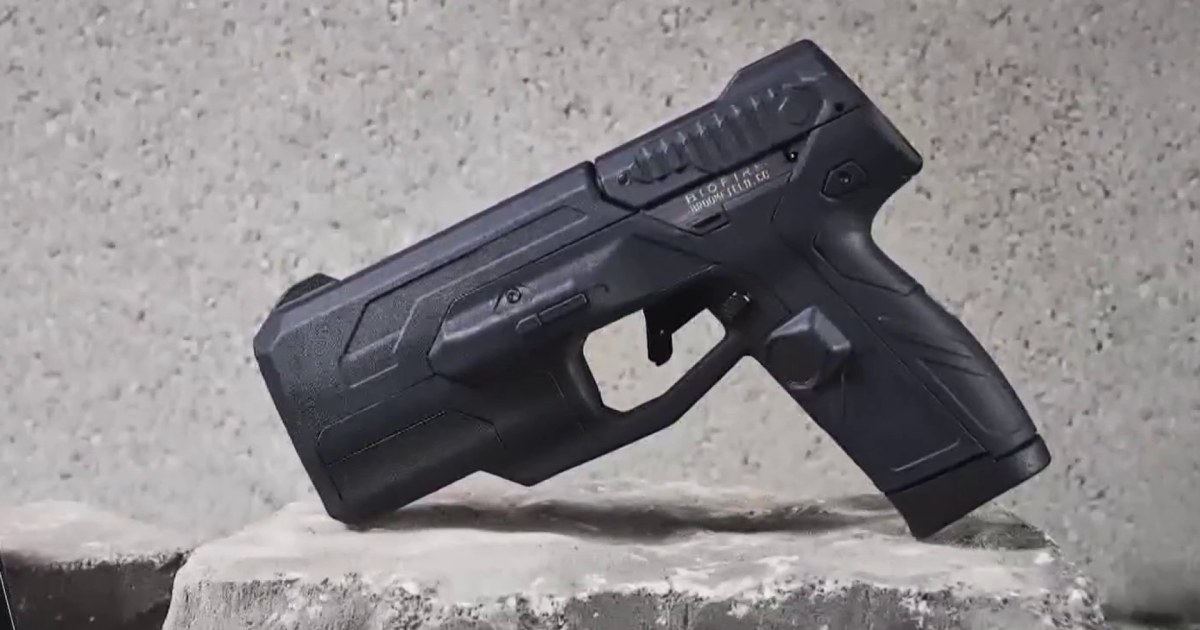 Biometric gun uses facial and fingerprint technology