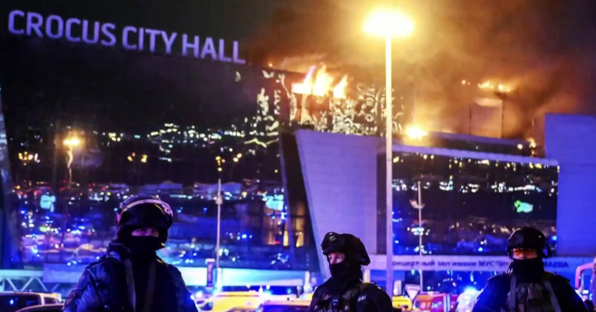 Dozens of casualties reported after attack on Russian concert hall