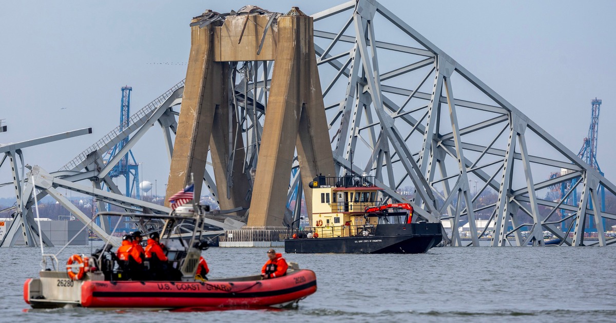 Coast Guard suspends rescue operation in Baltimore