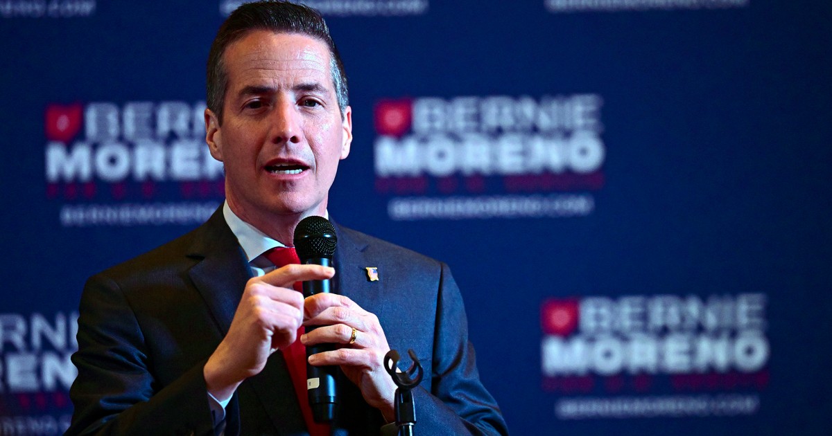 Moreno thanks Trump after Ohio Senate primary win