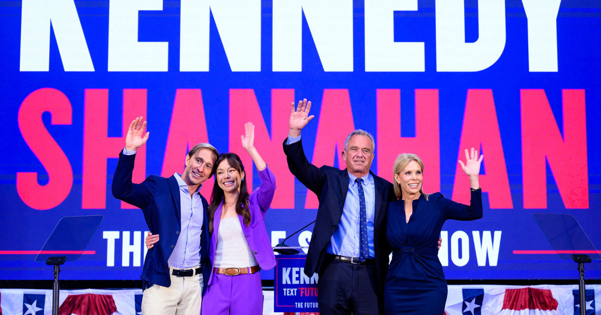 Robert F. Kennedy Jr. announces Nicole Shanahan as his vice president