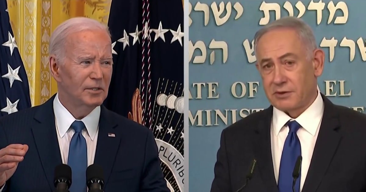 U.S. and Israel will meet virtually to discuss Israel’s Rafah operation