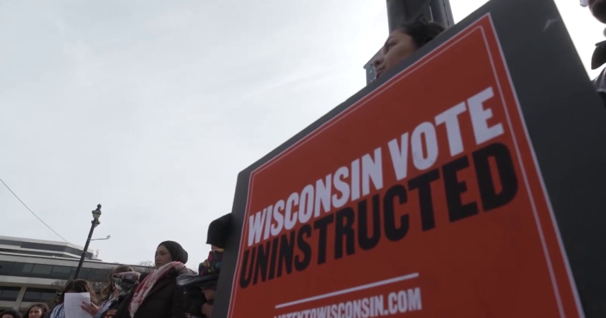 Young progressive Wisconsin voters planning to partake in ‘uninstructed ...