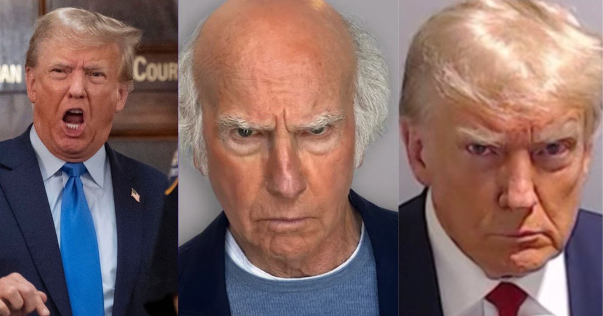 Yikes: See Trump roasted and dunked on by Larry David as 'Curb' ends