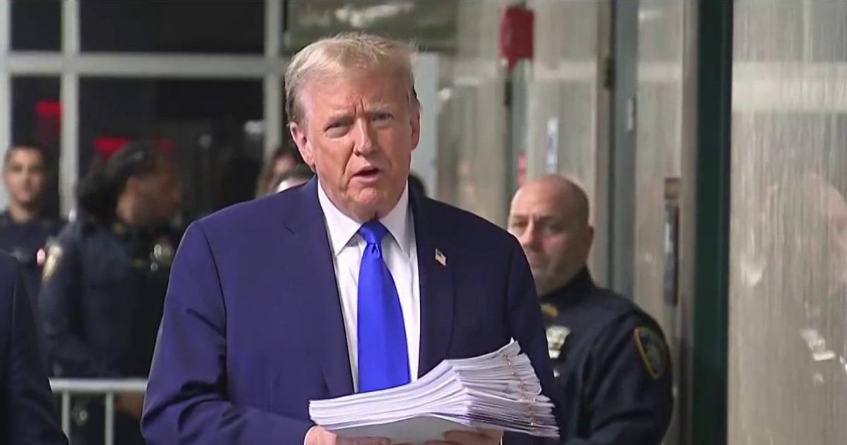 12-person jury selected in Trump criminal trial