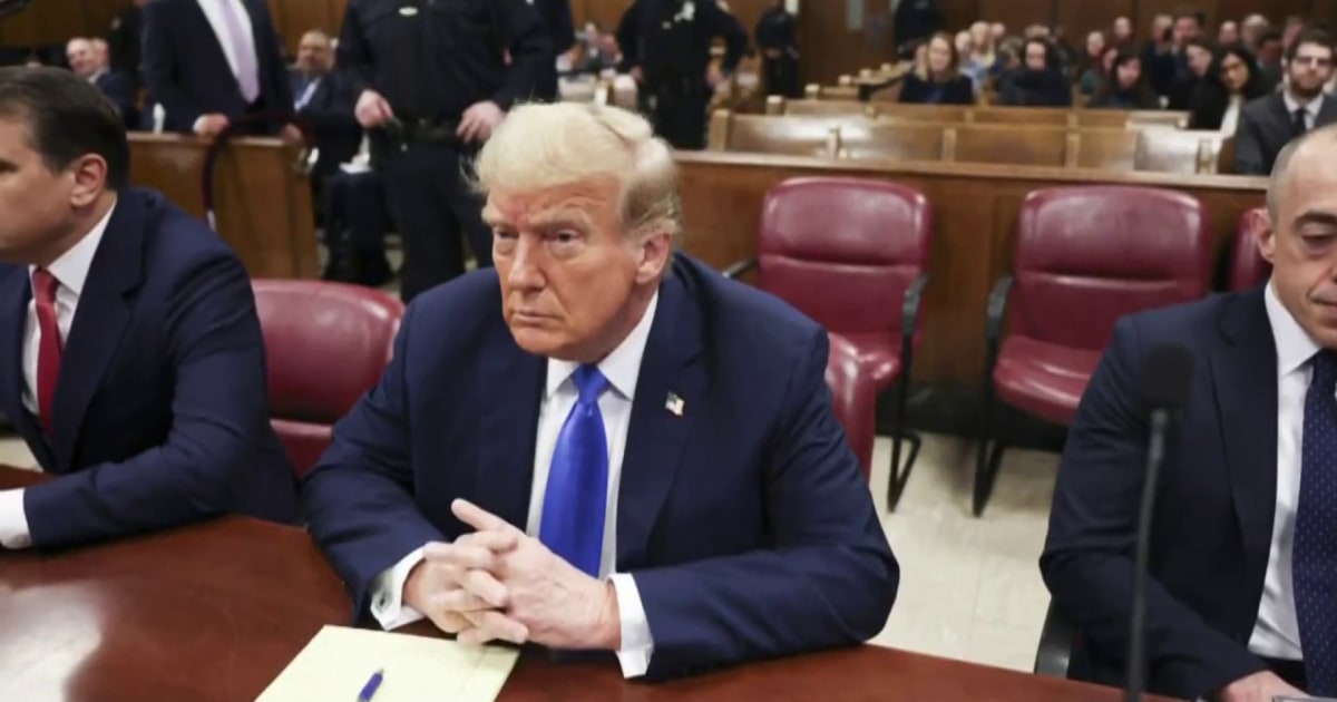 Attorneys present opening statements in Trump hush money trial