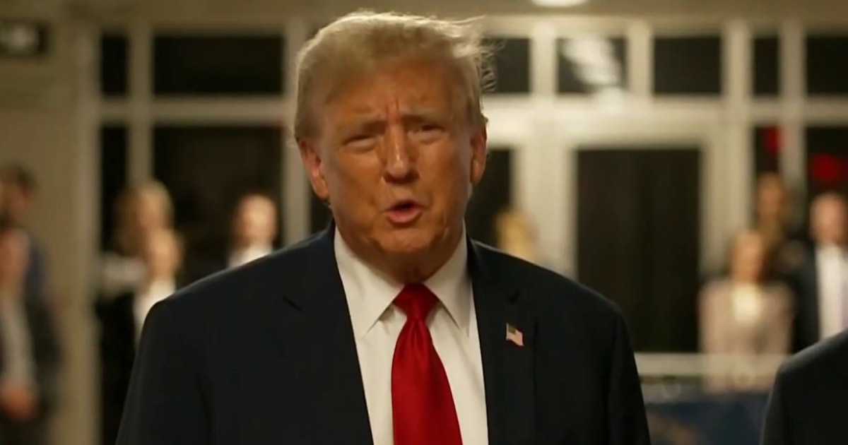 Trump says presidential immunity is 'imperative' as court adjourns
