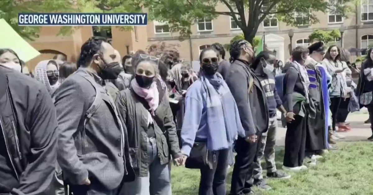 New protests and arrests at colleges nationwide
