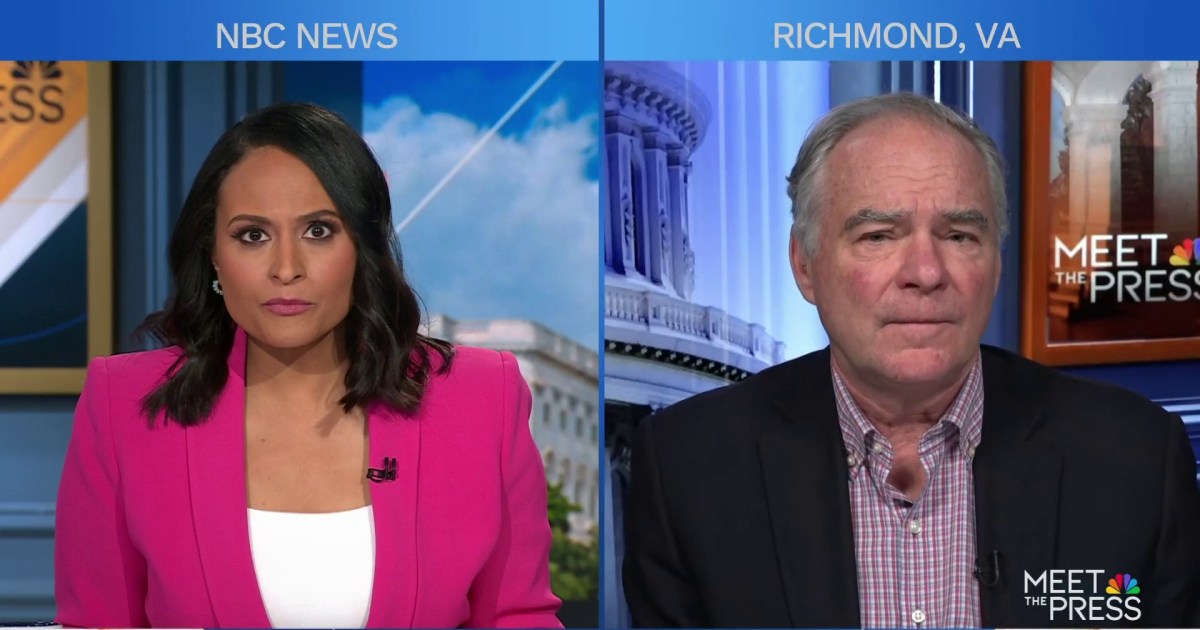 Sen. Tim Kaine says he does ‘not think the National Guard is a solution ...
