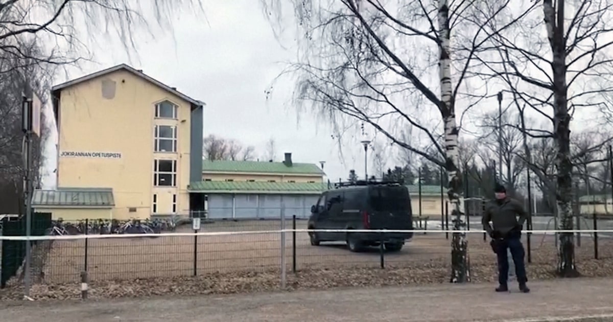 School shooting in Finland kills at least one student