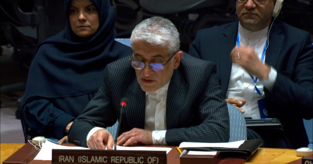 Iran doubles down on right to self-defense in U.N. Security Council address