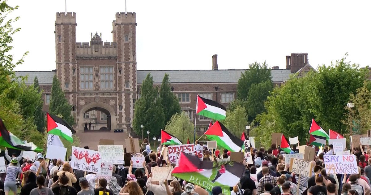 Jewish students say they feel 'terrified' during protests at Washington ...