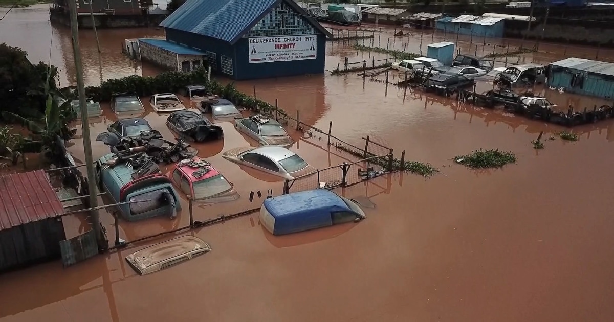 Catastrophic flooding in Kenya leaves more than 170 dead