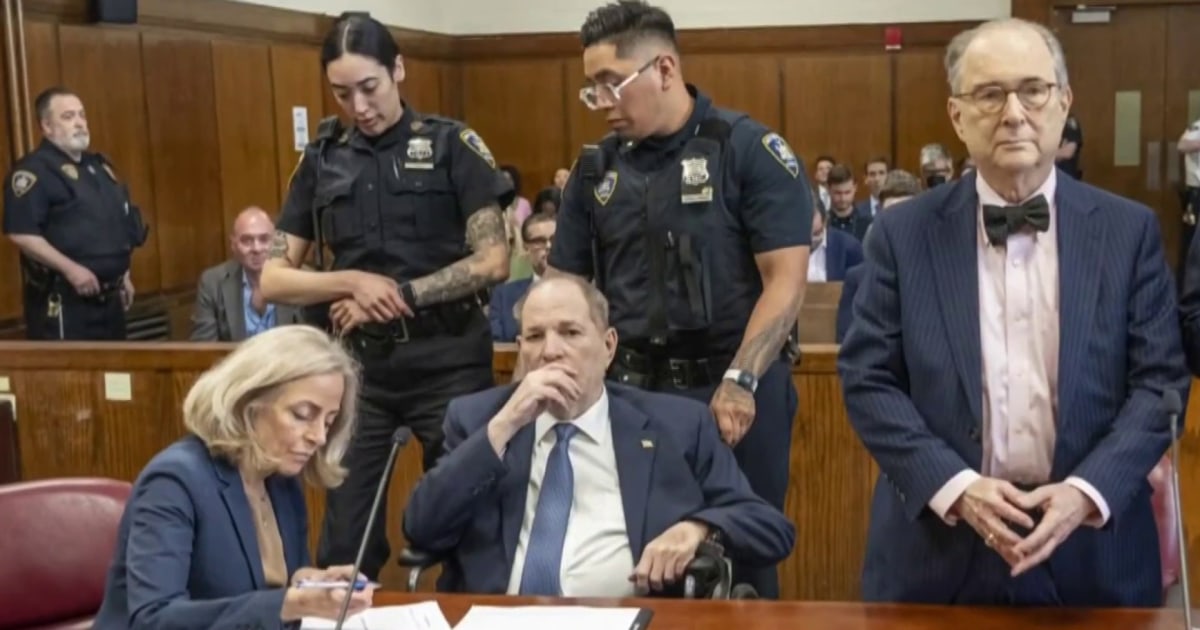 Weinstein appears in court as prosecutors aim to retry rape case