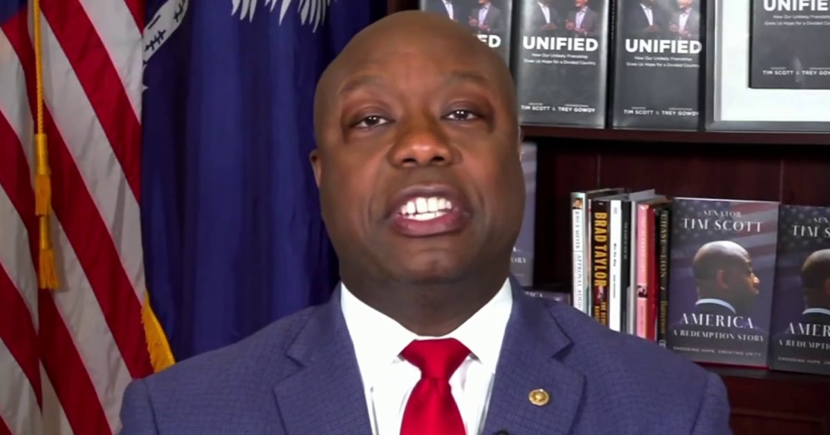 Sen. Tim Scott says Trump did not bring up VP shortlist during Florida ...