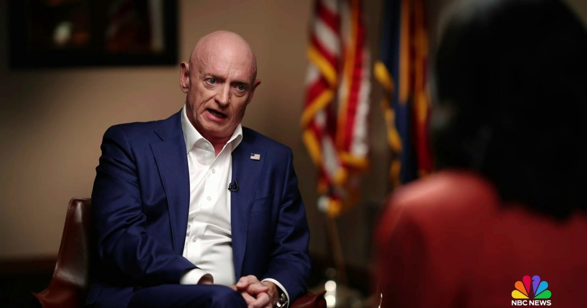 Arizona Sen. Kelly says he supports getting rid of filibuster to codify ...