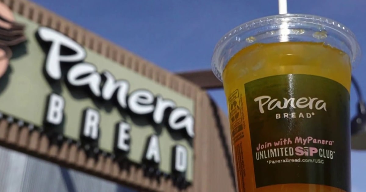 Panera phases out charged lemonade drink nationwide