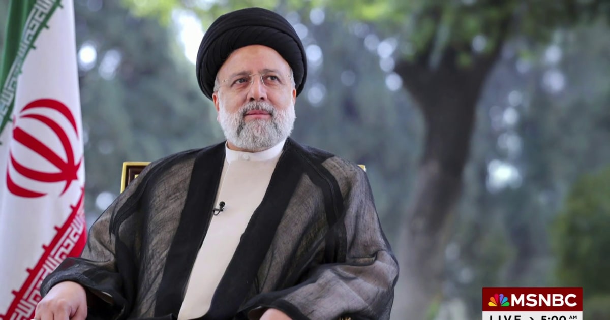 Iranian President Ebrahim Raisi dead in helicopter crash