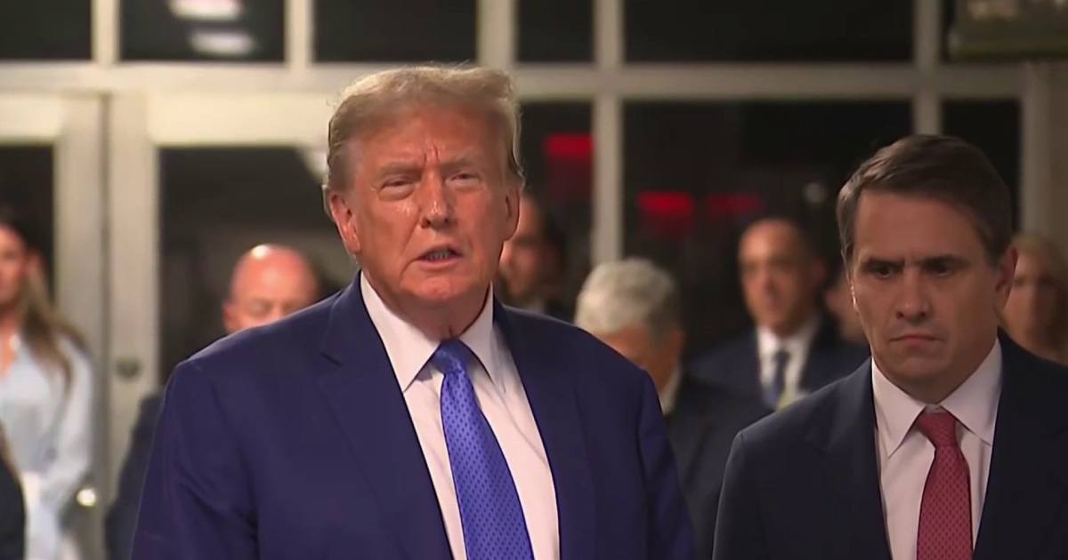 Trump on trial: Defense calls its first witness after prosecution rests ...