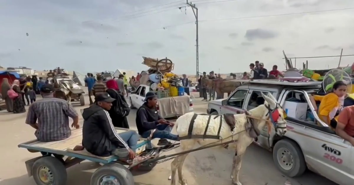 Israeli forces push into the heart of Rafah for first time