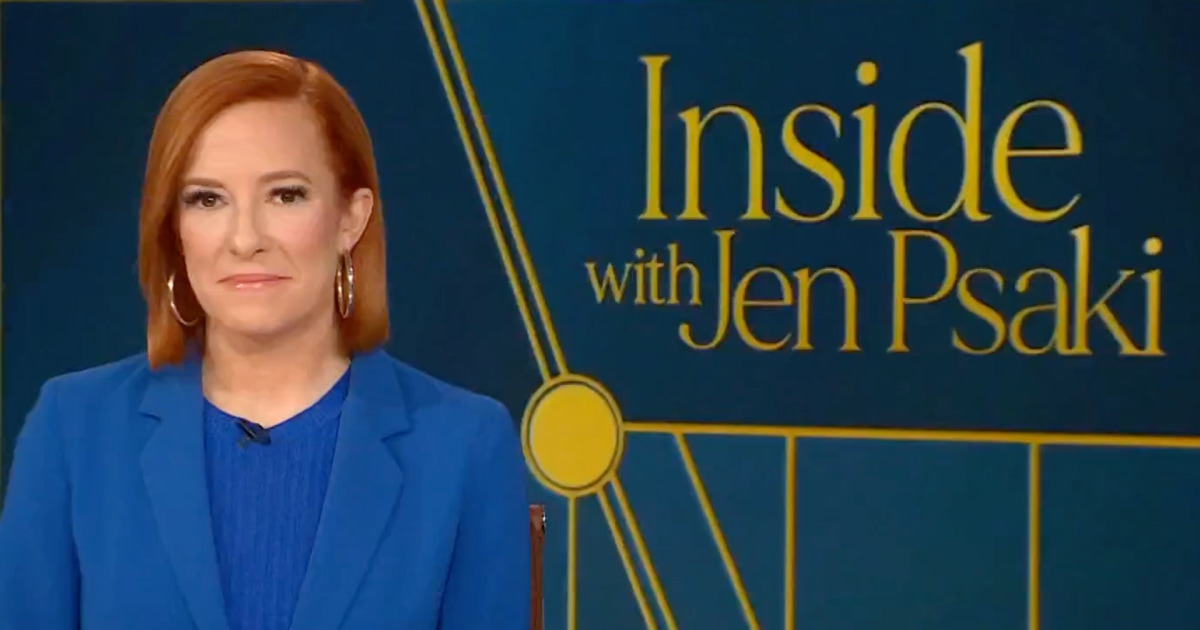 Watch Inside With Jen Psaki Highlights: May 12