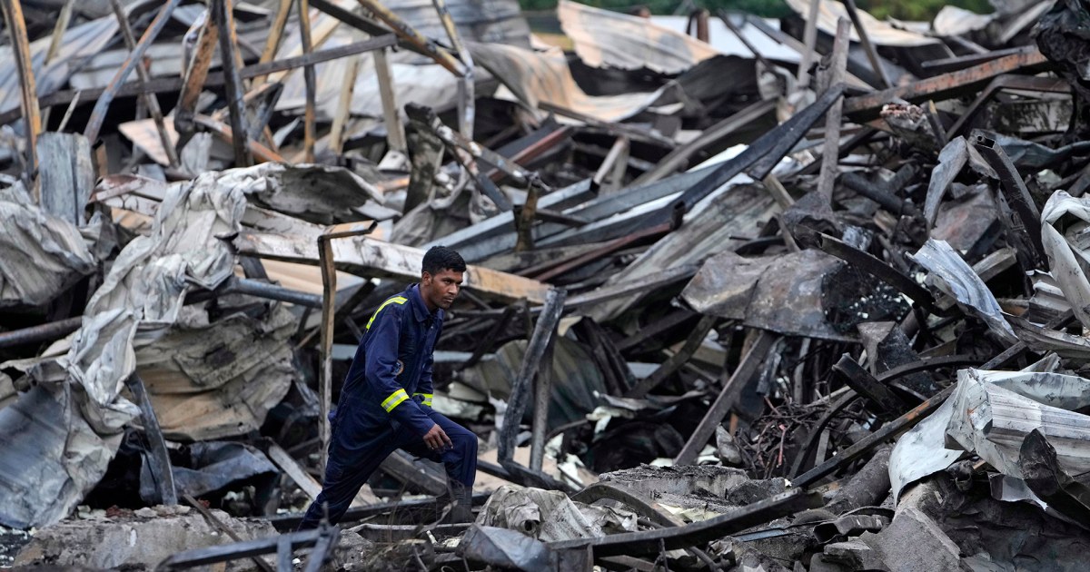 Dozens killed in amusement park fire in western India