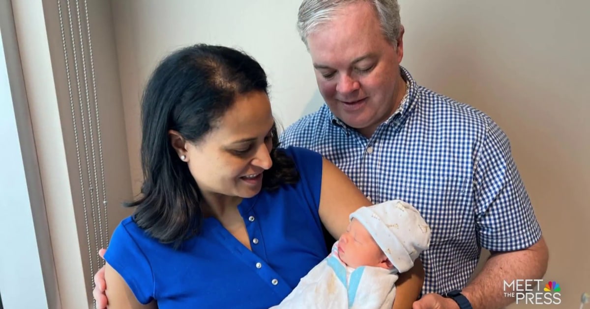 ‘Meet the Press’ Moderator Kristen Welker welcomes son via surrogate