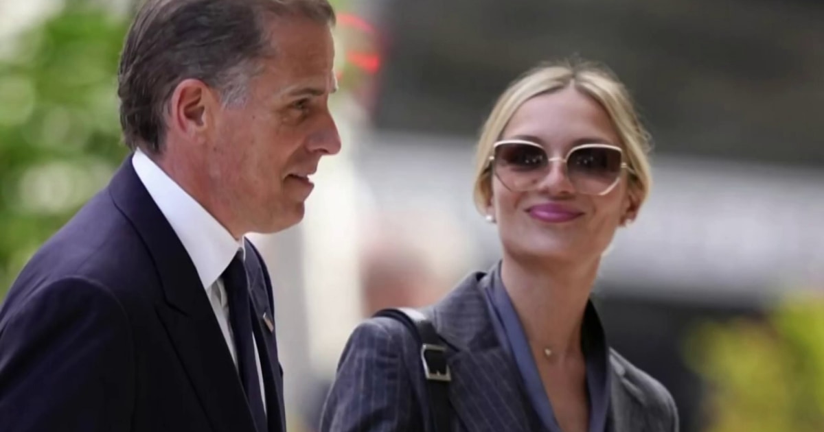 Hunter Biden's wife confronts Trump aide outside of courtroom